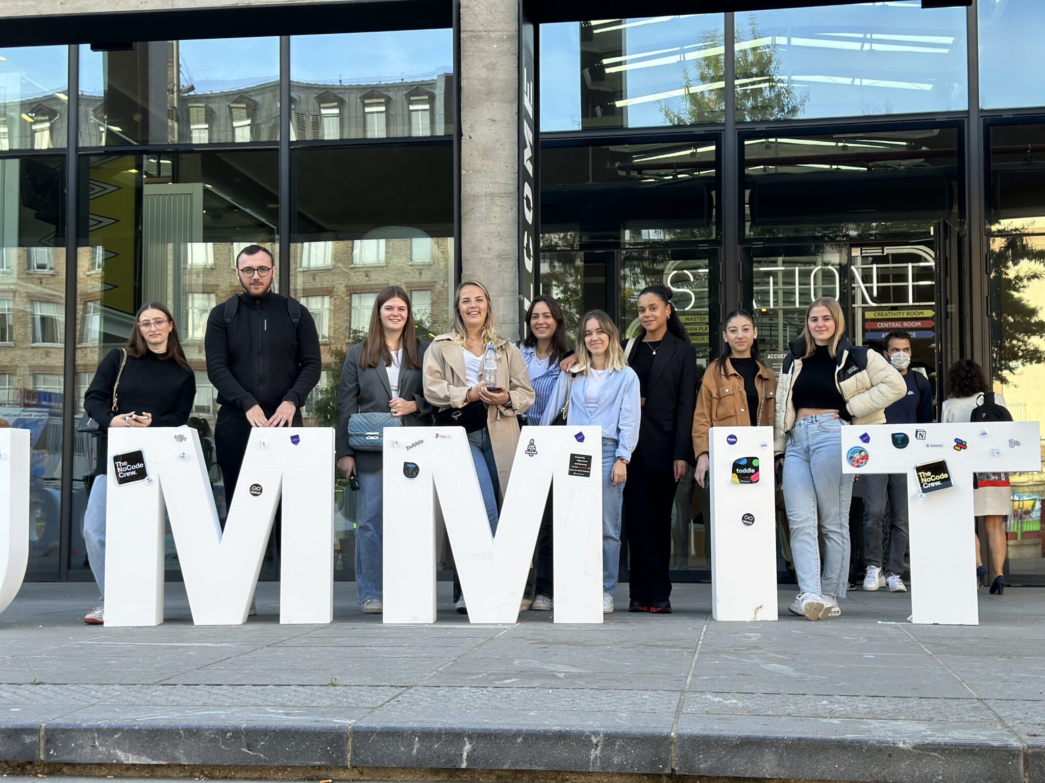 ICMD – Nos étudiants au No Code Summit